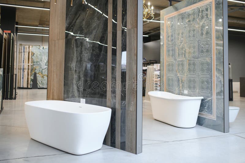 Toilet Bowls in a Home Goods Store Stock Photo - Image of choice ...