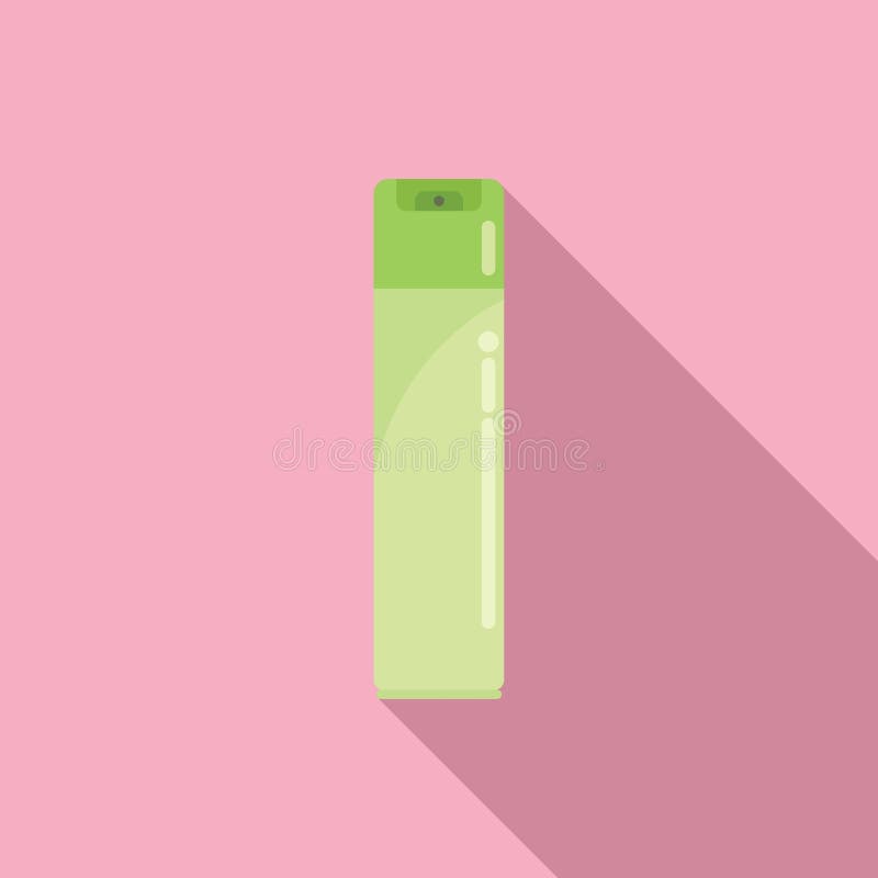 Toilet Deodorant Icon Flat Vector. Air Spray Stock Illustration ...
