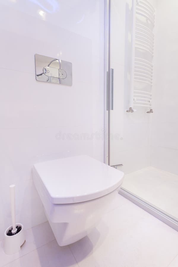 Toilet in modern house stock image. Image of elegance - 44010979
