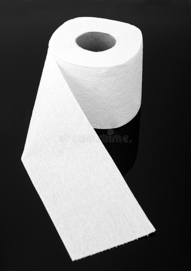 Toilet paper roll stock image. Image of cleaning, close - 18012783