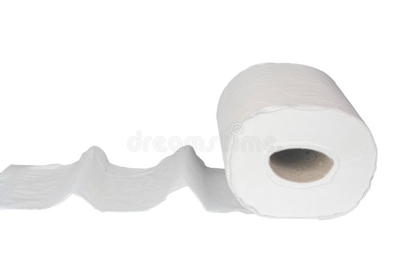 A toilet paper roll stock image. Image of bathroom, hygiene - 260147271