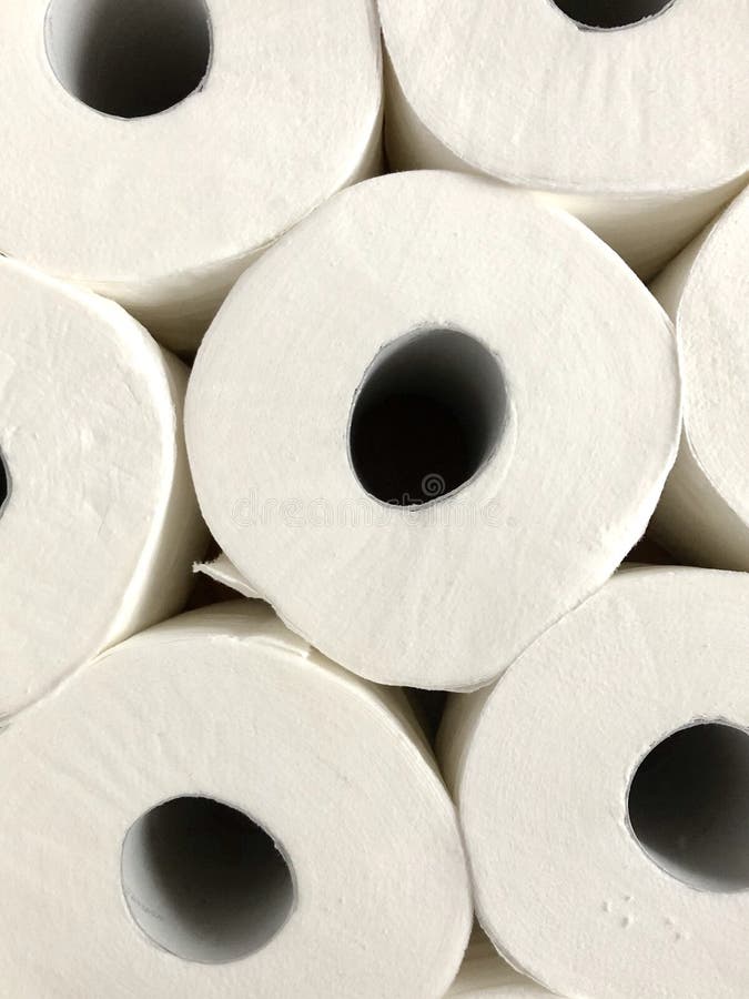 Toilet paper stock image. Image of vertical, hoarding - 175716313