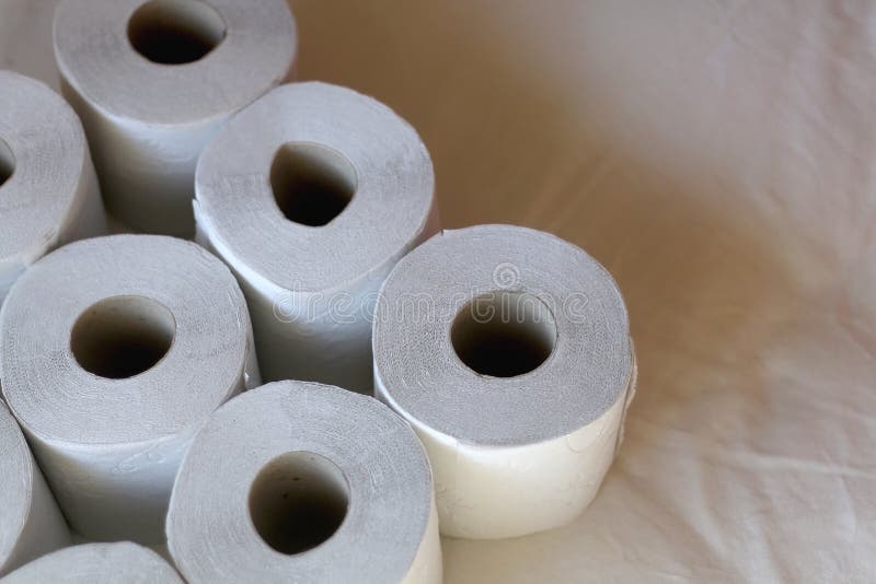 Toilet Paper stock image. Image of stack, restroom, object - 181779159