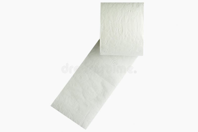 Toilet paper on white stock photo. Image of toilet, tissue - 2751564