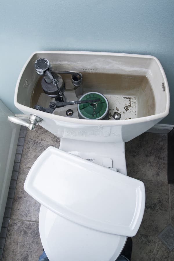 Toilet Repair stock image. Image of plumbing, repairs - 371313951