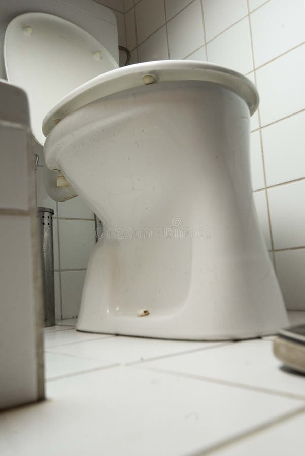 A toilet in a restroom stock photo. Image of toilet - 255904332