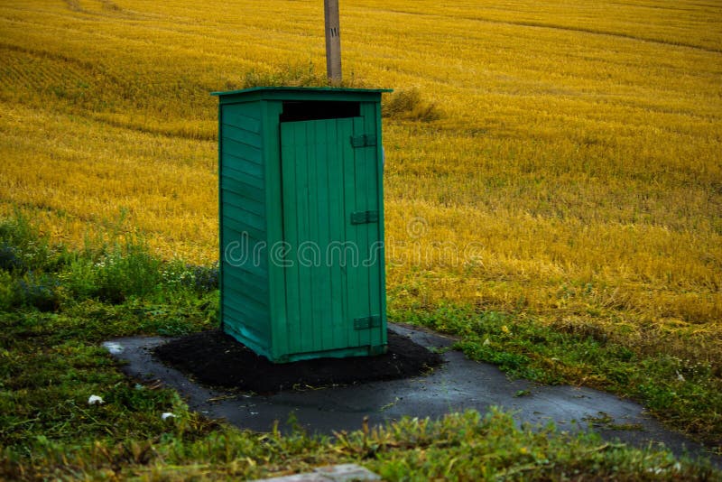 Roadside Toilet stock image. Image of ruins, outdoor, township - 582459