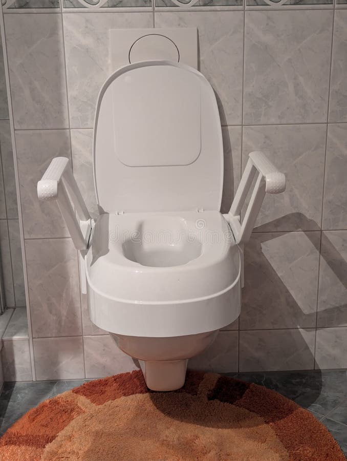 Toilet Seat Elevation with Armrests for the Disabled and As Time ...