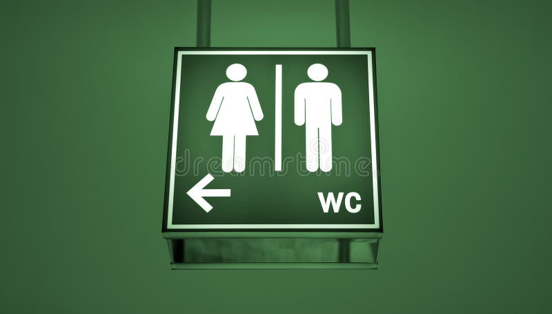 Toilet sign stock photo. Image of icon, gentleman, lavatory - 16837766