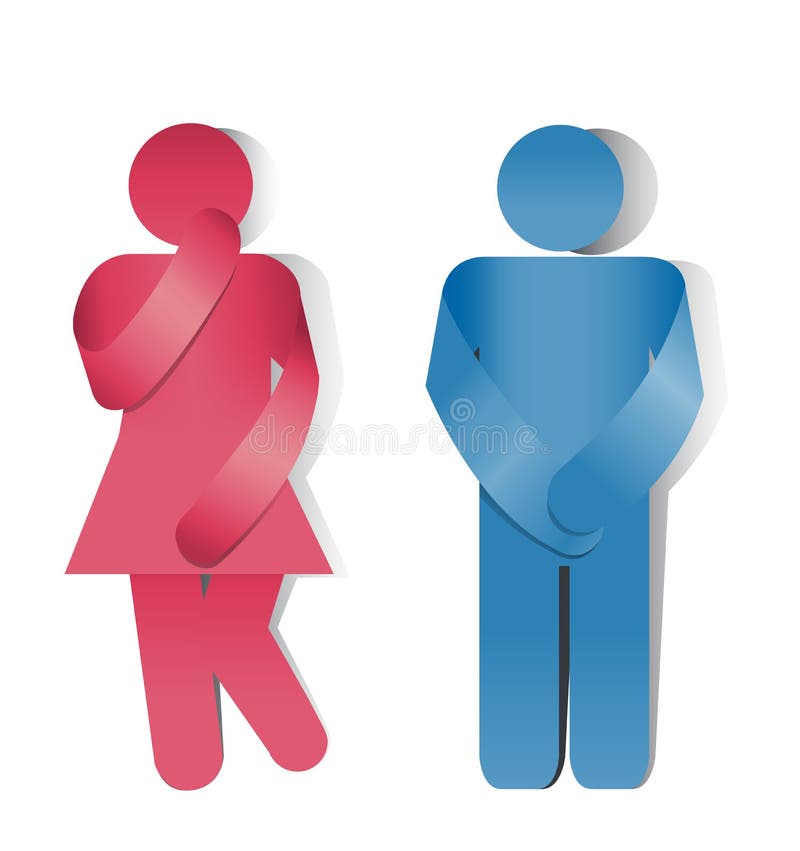 Urinary Incontinence Pictogram Stock Illustrations 33 Urinary