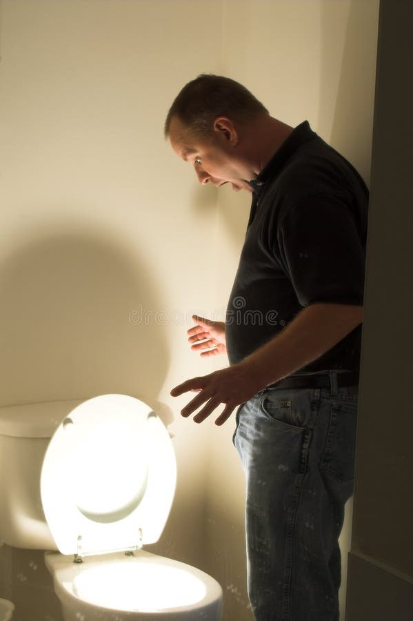 Toilet Terror stock photo. Image of explosion, afraid - 3259542