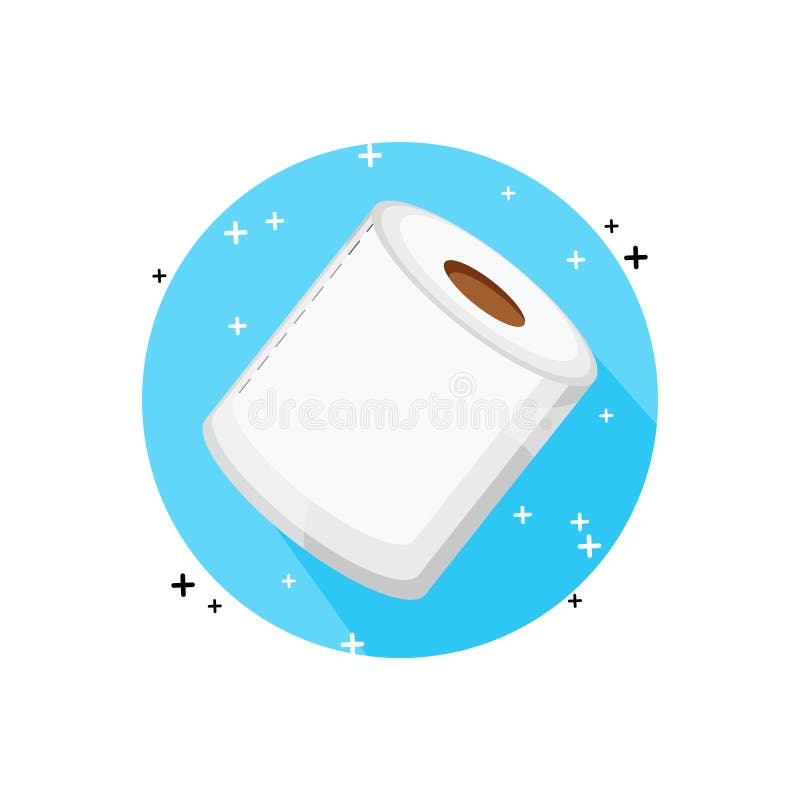 Toilet Tissue Icon Vector Design Stock Vector - Illustration of ...