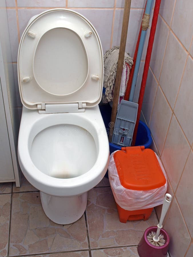Toilet stock photo. Image of trash, waste, bowl, toilet - 150818372