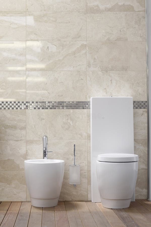 Toilet WC stock photo. Image of inside, flooring, home - 9027804