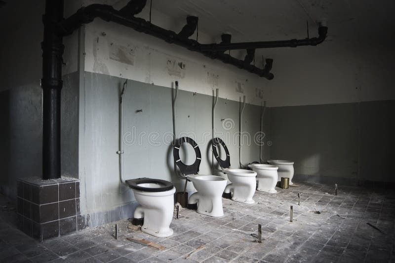 Toilets stock photo. Image of camp, army, base, public - 15168640