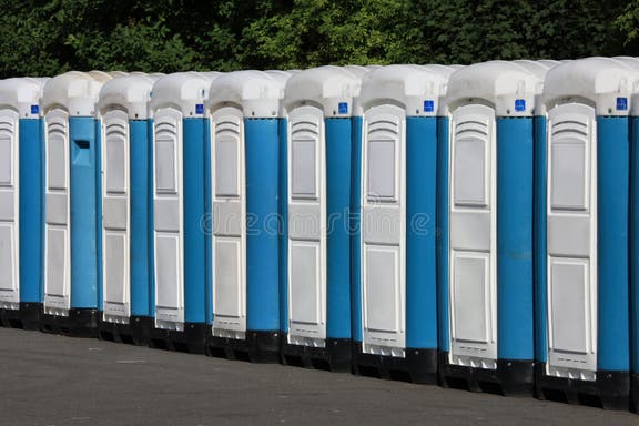 Toilets stock photo. Image of portable, bathroom, summer - 24999324