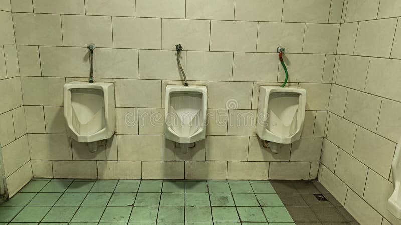 Toilets that are Not Maintained, Seem To Be Full of Germs Stock Photo ...