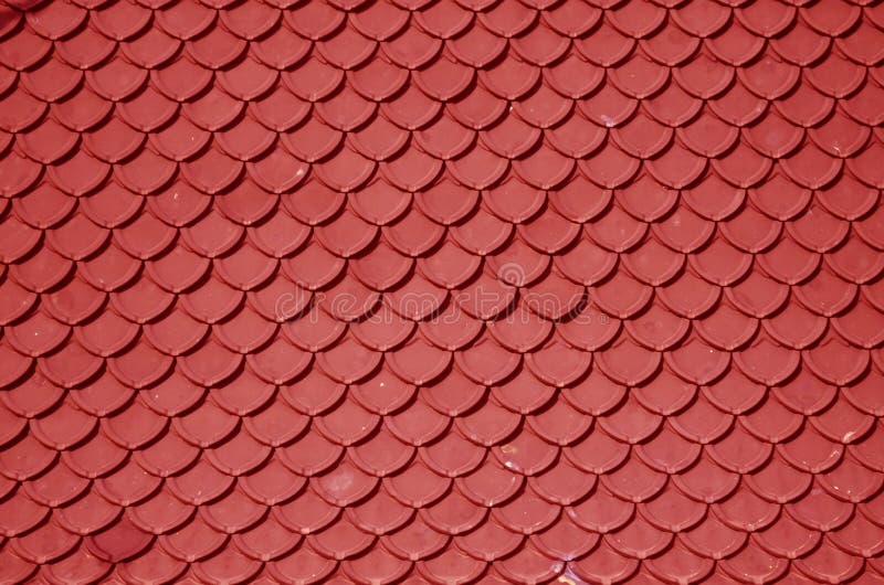 Toit rouge image stock. Image du superposition, détail - 31300469