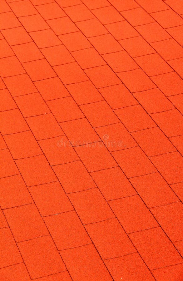 Toit rouge de rouge de mur photo stock. Image du part - 15755558