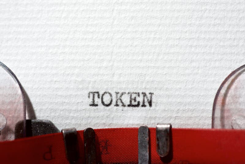 Token concept view stock photo. Image of symbolical - 267285580