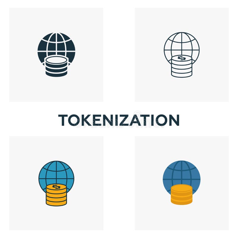 Tokenization Icon Stock Illustrations – 752 Tokenization Icon Stock ...