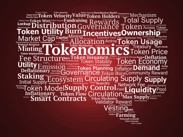 Tokenomics Word Cloud Stock Illustrations – 2 Tokenomics Word Cloud ...