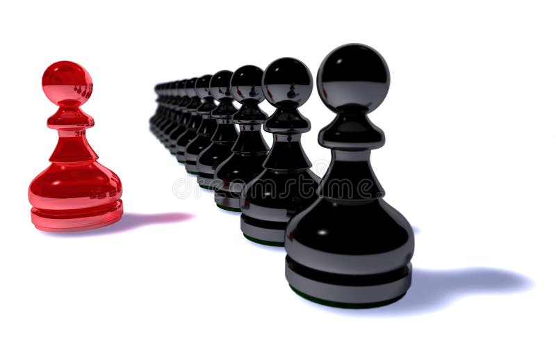 Tokens stock illustration. Illustration of planning, pawn - 10808525