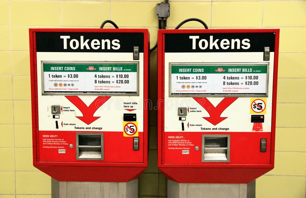 Tokens Machines editorial image. Image of tokens, coins - 18199660