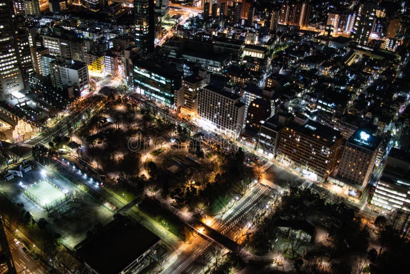 Tokyo from Above stock image. Image of metropolitan, office - 92867213