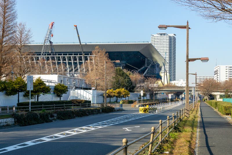 Tokyo Aquatics Center, Japan Editorial Photography - Image of beautiful ...