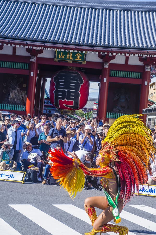 Tokyo Asakusa Samba Carnival Editorial Photography Image Of Party