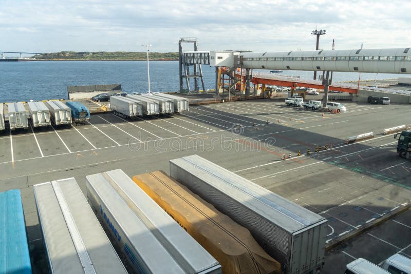 Tokyo Bay Ferry Terminal editorial photo. Image of passenger - 176401851