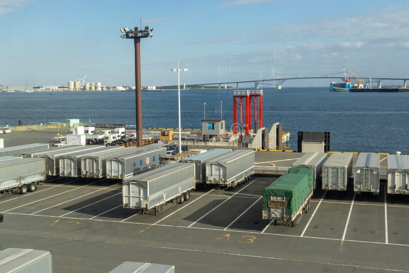 Tokyo Bay Ferry Terminal editorial photography. Image of pier - 176401862