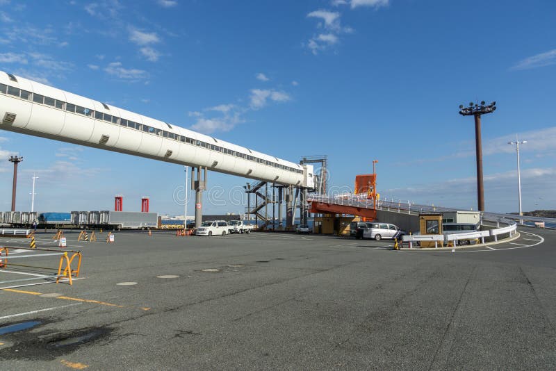 Tokyo Bay Ferry Terminal editorial stock photo. Image of building ...
