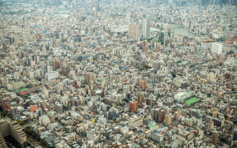 Tokyo bird eye view stock photo. Image of tokyo, bird - 67008846