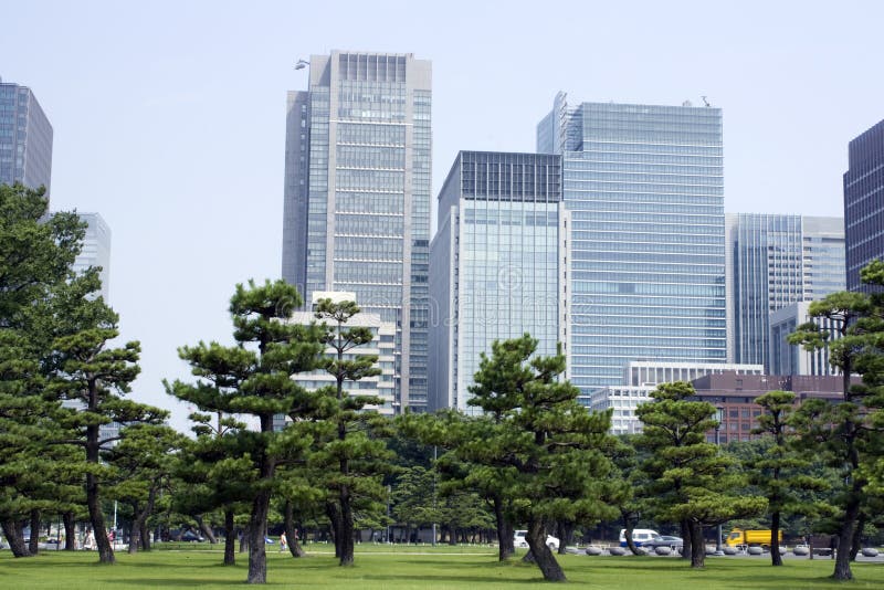 Tokyo business center stock image. Image of properties - 27213037