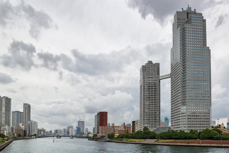 Tokyo city stock image. Image of skyline, architecture - 150836557