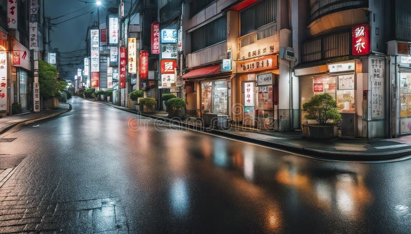 Tokyo City in the Night, Street at Night, Night Scene, City in the ...