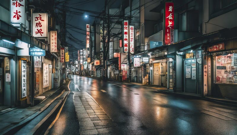 Tokyo City in the Night, Street at Night, Night Scene, City in the ...