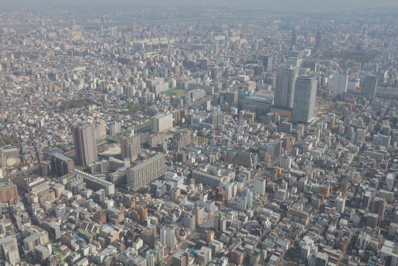 Tokyo City View from Tokyo Sky Tree Editorial Stock Photo - Image of ...