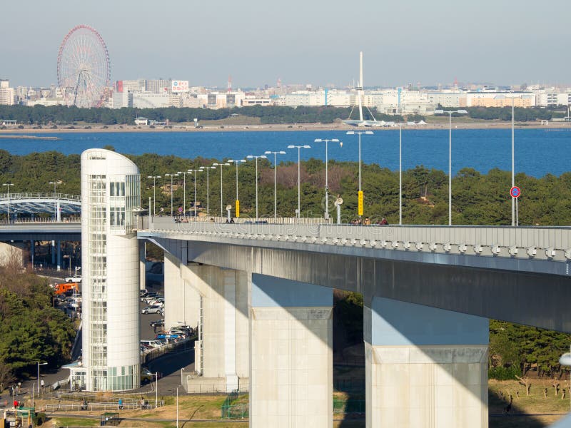 Tokyo Gate Bridge editorial photo. Image of asia, road - 122860781