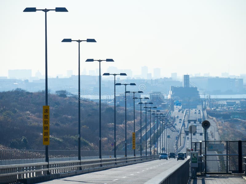 Tokyo Gate Bridge editorial image. Image of water, bridge - 122860800