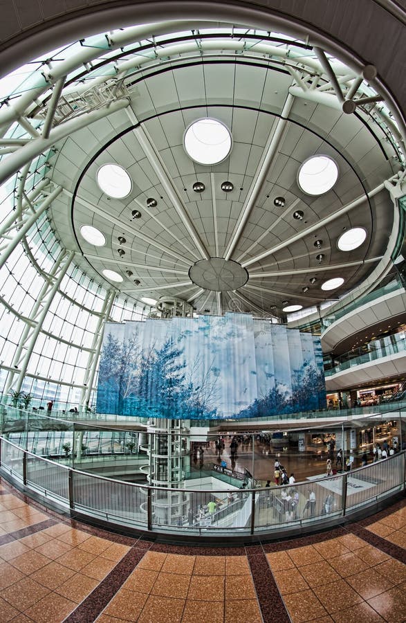 Haneda Airport International Passenger Terminal Departure Lobby ...