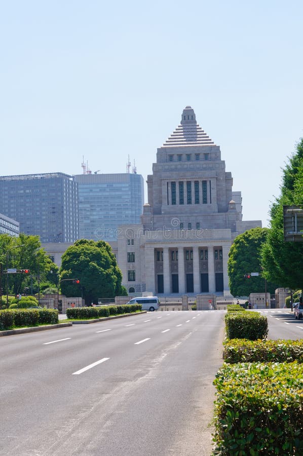 Parliament Building in Tokyo, Japan Stock Image - Image of architecture ...