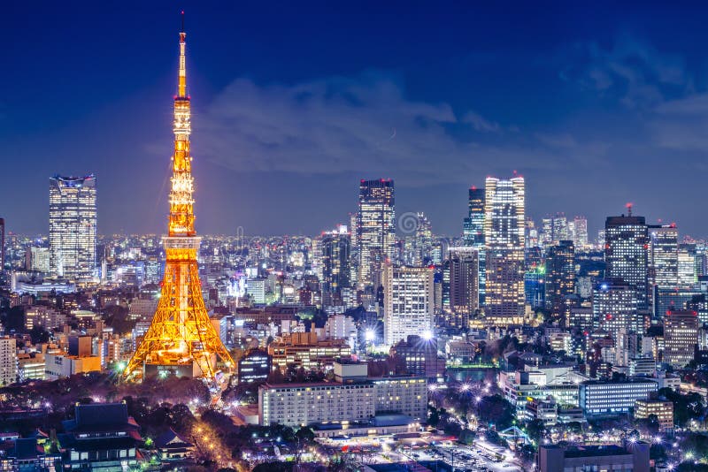 Tokyo Japan stock image. Image of asia, buildings, destination - 37096075