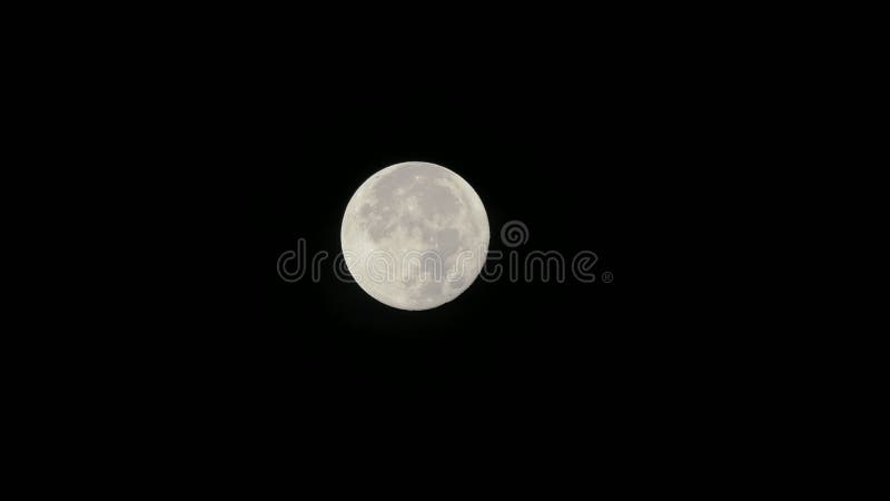 The Full Moon Going Down at Night Stock Footage - Video of full, moon ...