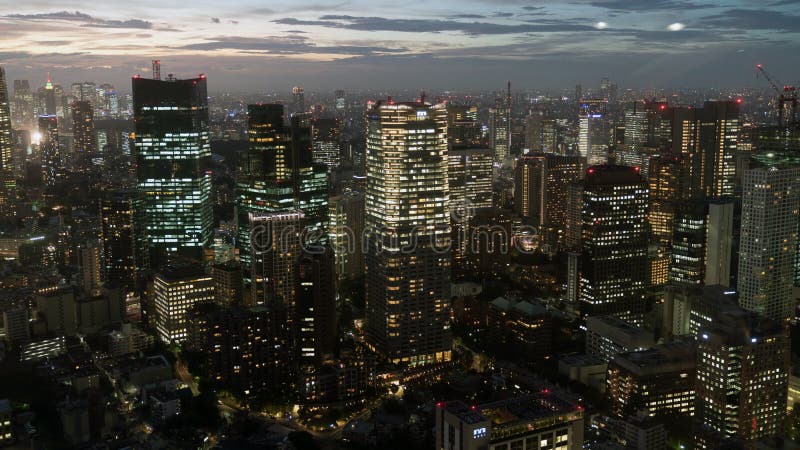 Tokyo Skyline during Sunset As Seen from the Tokyo Tower, Japan ...