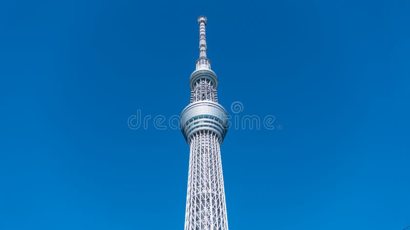 View of Tokyo Sky Tree, the Highest Free-standing Structure in Japan ...