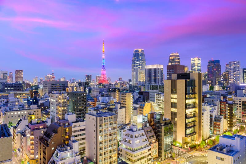 Tokyo, Japan Cityscape stock image. Image of city, kanto - 92841597