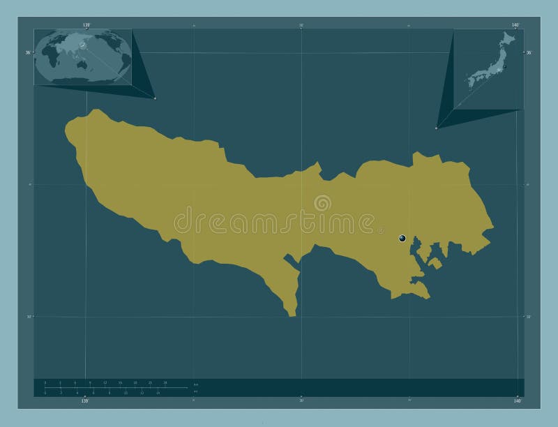 Tokyo, Japan. Solid. Capital Stock Illustration - Illustration of ...